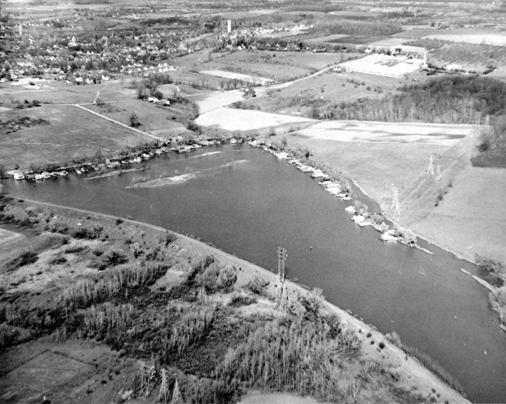 The Oxbow Lake Embankment Dam in Perinton – 1918 vs 2018 Comparison